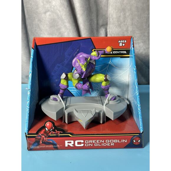 Marvel | Toys | Marvel Green Goblin On Glider Remote Control Action ...